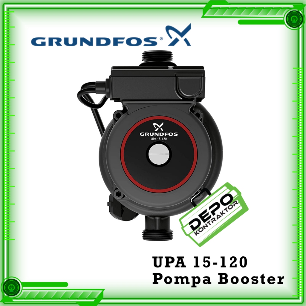 Jual Pompa Dorong Mini Air GRUNDFOS UPA 15-120 Booster Pump Otomatis ...