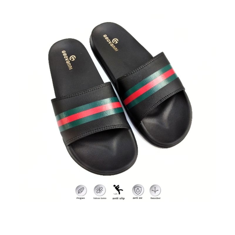 Jual Geovanni Sandal Selop Original Pria Wanita Casual Slippers Slide ...