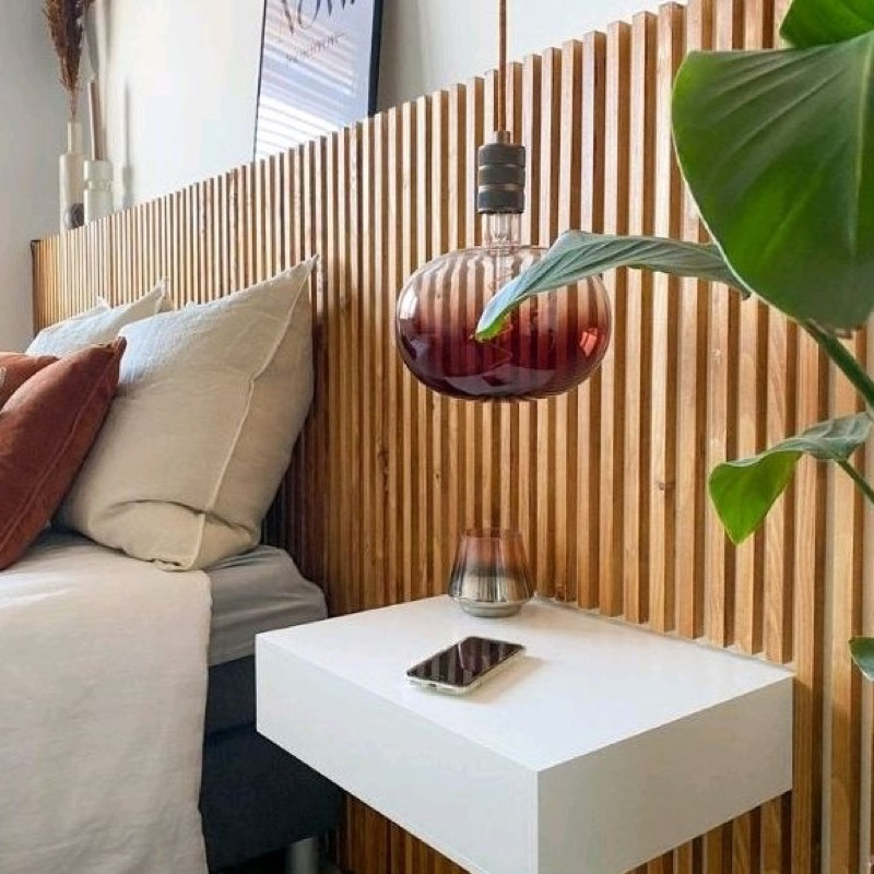 Jual Slat Wall Panel wall batten Kayu Jati belanda uk 2X2X110 | Shopee ...