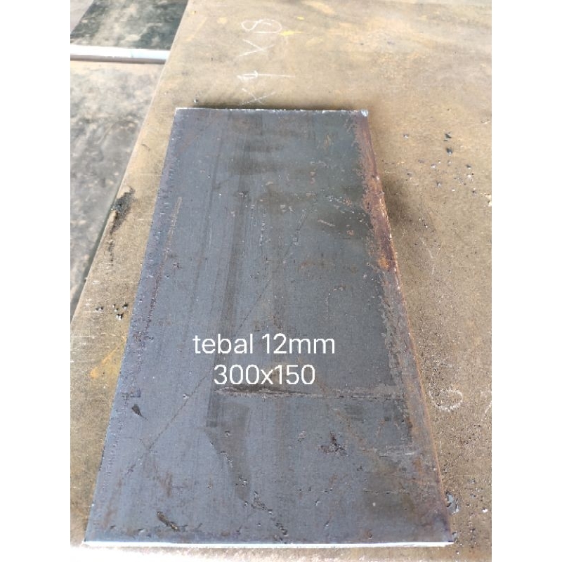 Jual plat besi tebal 12mm 300x150mm ready!! | Shopee Indonesia