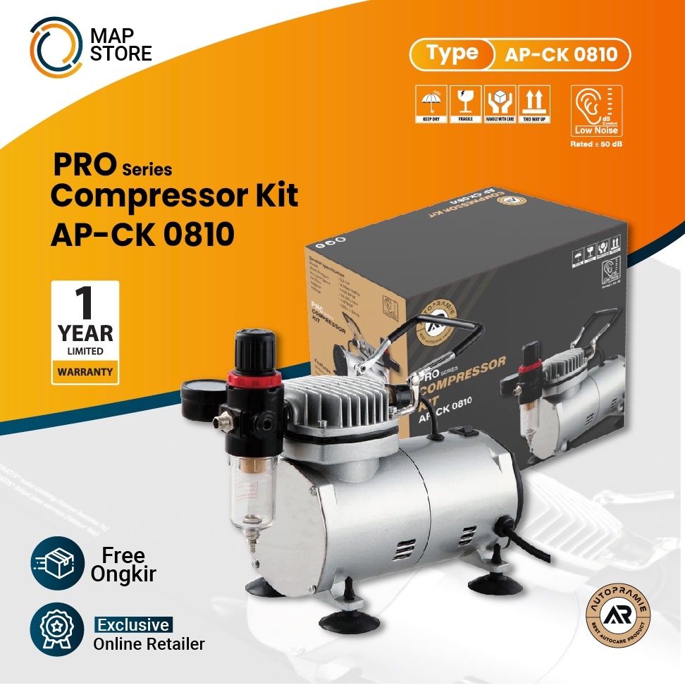 Jual Mesin Kompresor Angin Mini Air Brush Kit / Mini Compressor kit ...
