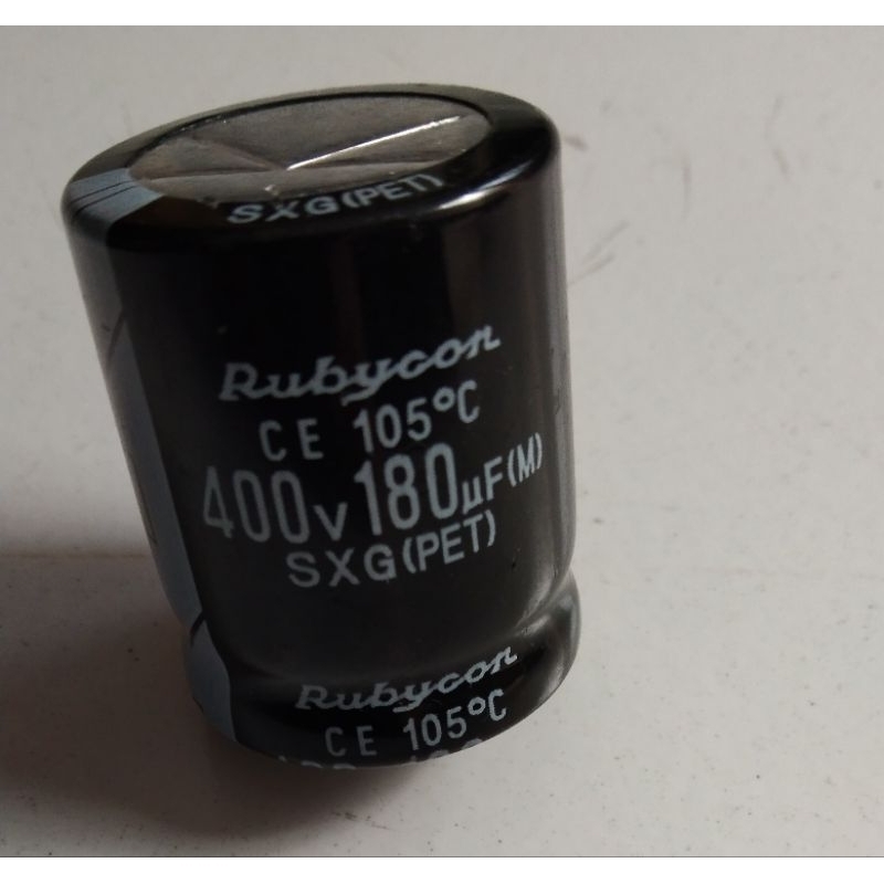 Jual elco 180uf 400v rubycon original | Shopee Indonesia