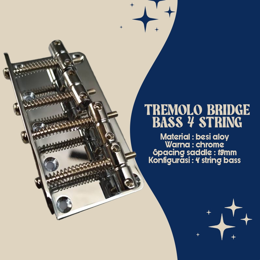Jual Tremolo Bass Senar 4 String | Shopee Indonesia