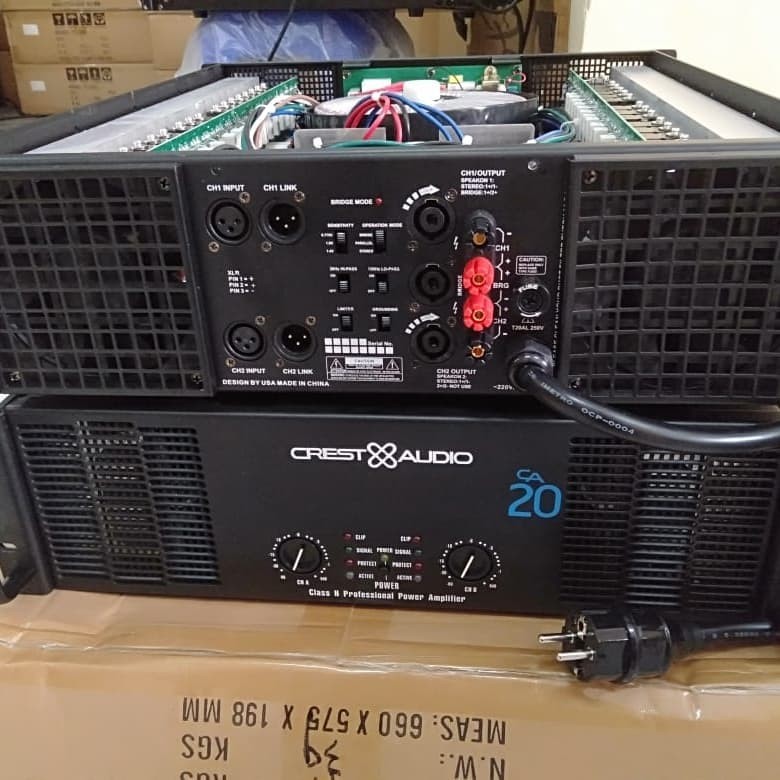 Jual Power Profesional CREST AUDIO CA20 | Shopee Indonesia