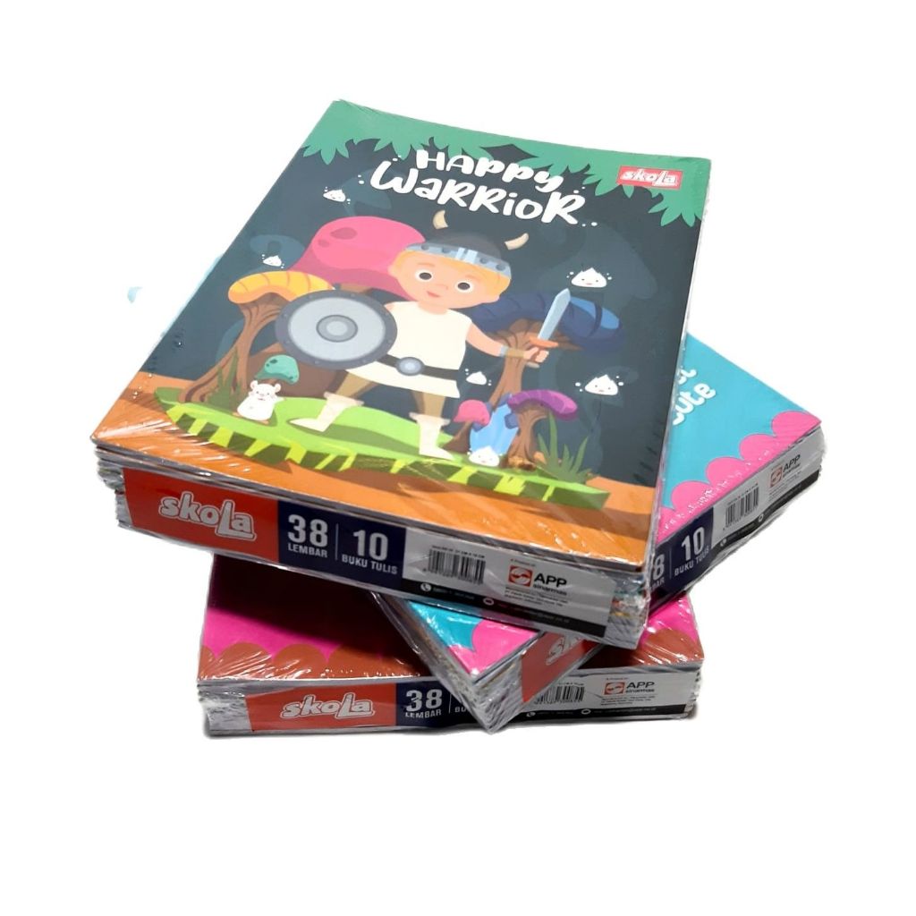 Jual (1 PACK / 10 BUKU) Buku Tulis Isi 38 Lembar SKOLA | Shopee Indonesia