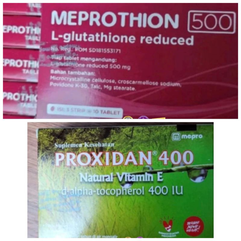 Jual Meprothion 500 dan Proxidan 400 IU 5 Tablet | Shopee Indonesia