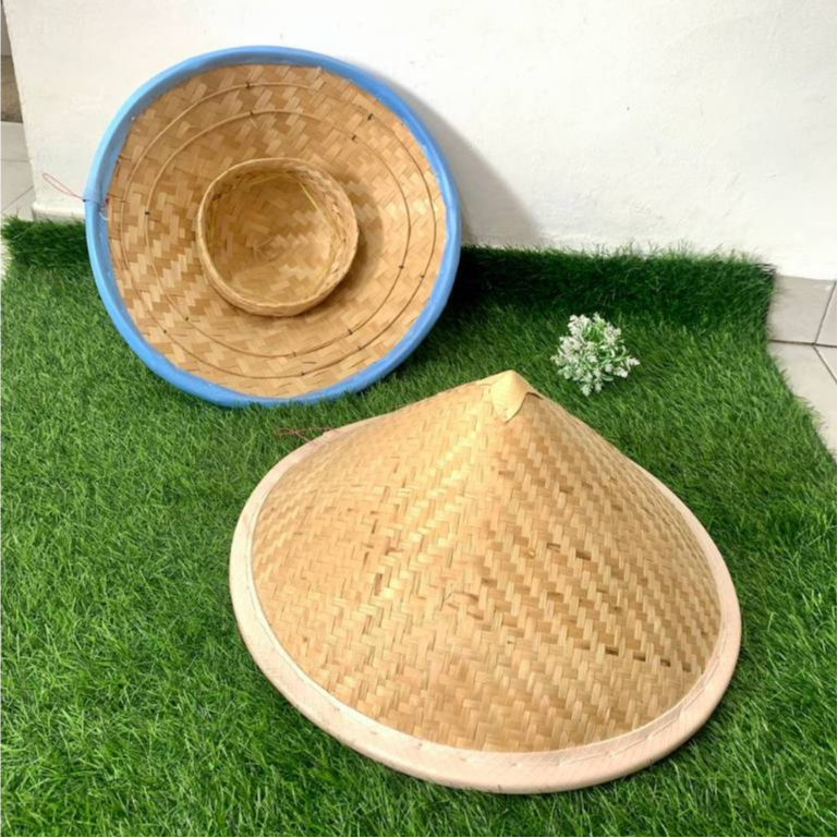 Jual Topi Camping Dudukuy Anyaman Bambu Tudung Topi Petani Pria Wanita ...