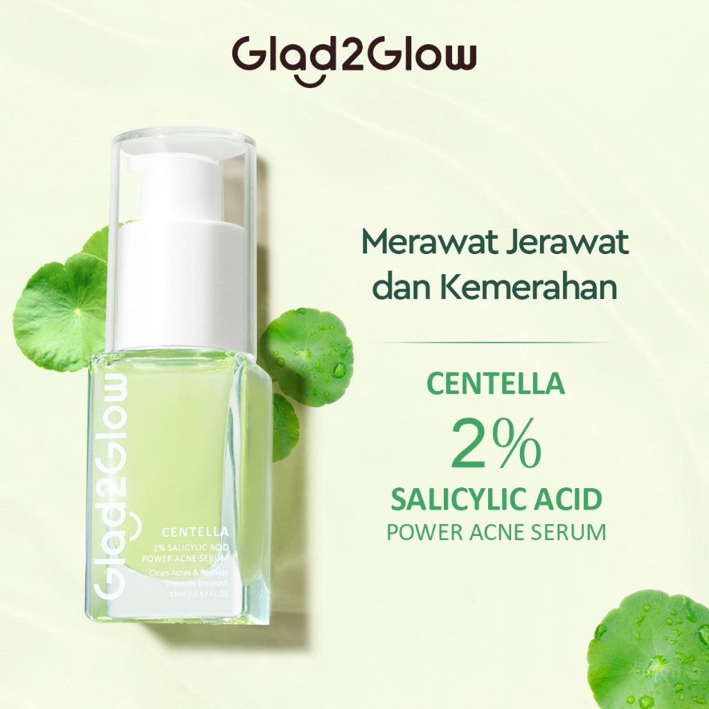 Jual GLAD2GLOW FACE SERUM - SERUM WAJAH G2G 17ML | Shopee Indonesia