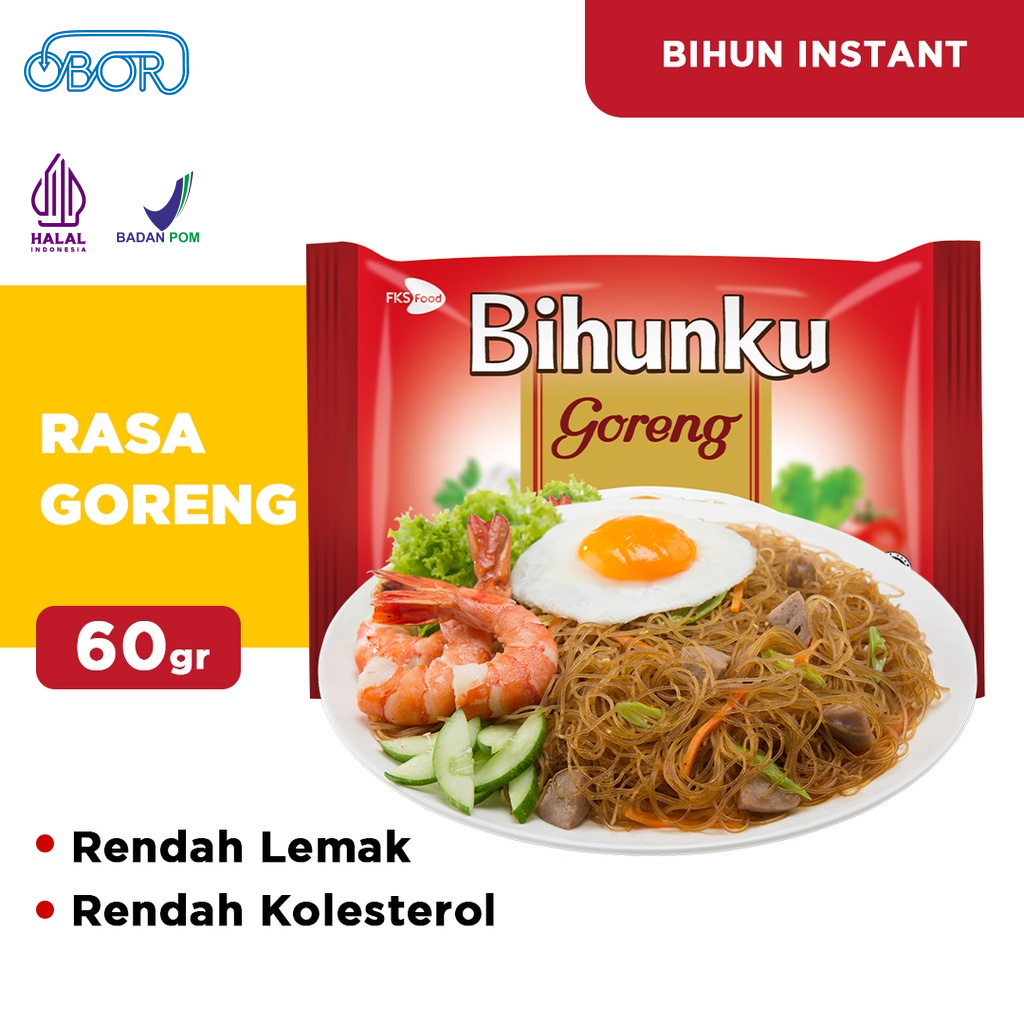 Jual Bihunku Goreng 60 gr | Bihun Instant | Vermicelli | OBOR FOOD ...