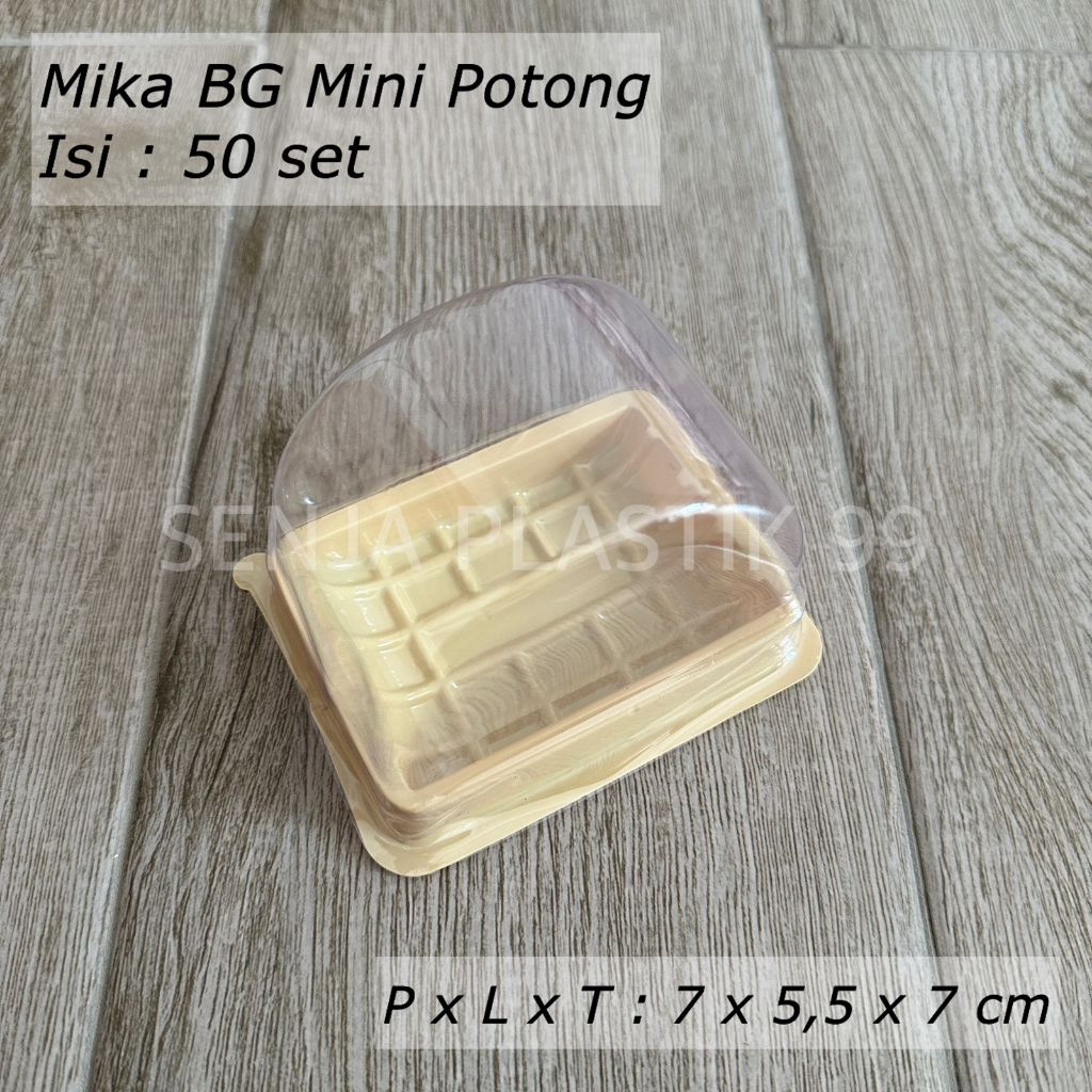 Jual Mika Bolu Gulung Kotak Mini / Tray Rollcake Mini / Mika Cromboloni ...