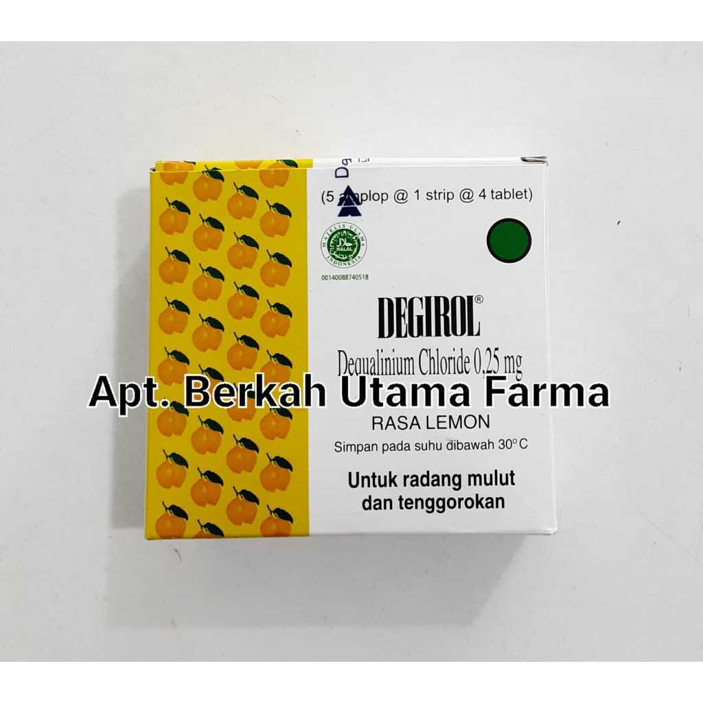 Jual Degirol Box isi 20 Tablet - Obat ini digunakan untuk mengobati ...