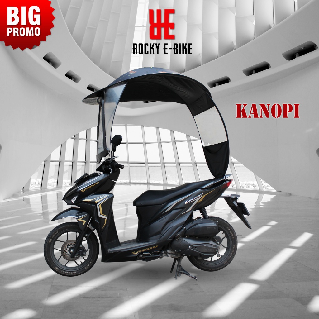 Jual Kanopi Motor Full Payung Motor Cover Anti Hujan, Panas dan Debu ...