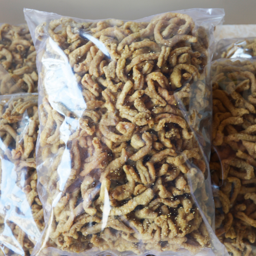 Jual Keripik usus ayam super kiloan 1 kg hokki snack,renyah dan gurih ...