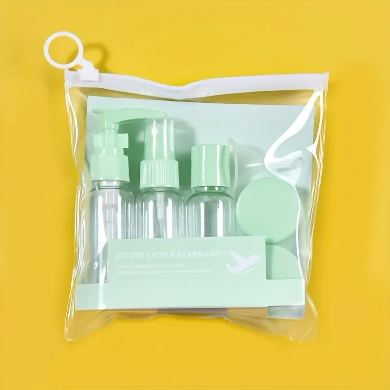 Jual Travel Pack Set Botol Mini Set 7in1 Organizer Tempat Sabun Spray ...
