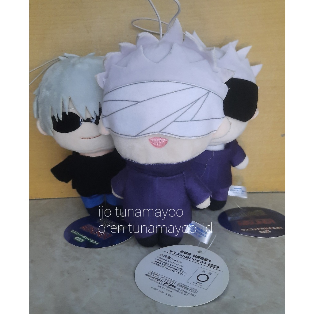 Jual Jujutsu Kaisen - Gojo Satoru Round1 penutup mata putih limited w ...