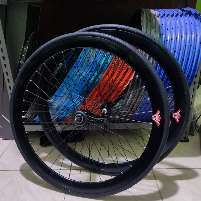Jual Sepasang Velg Fixie dengan Ban - Velg 700c - velg sepeda fixie ...