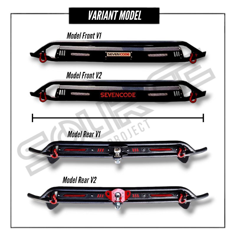 Jual PAKET BUMPER GUARD COBRA FRONT BUMPER AND REAR BUMPER SEVENCODE ...