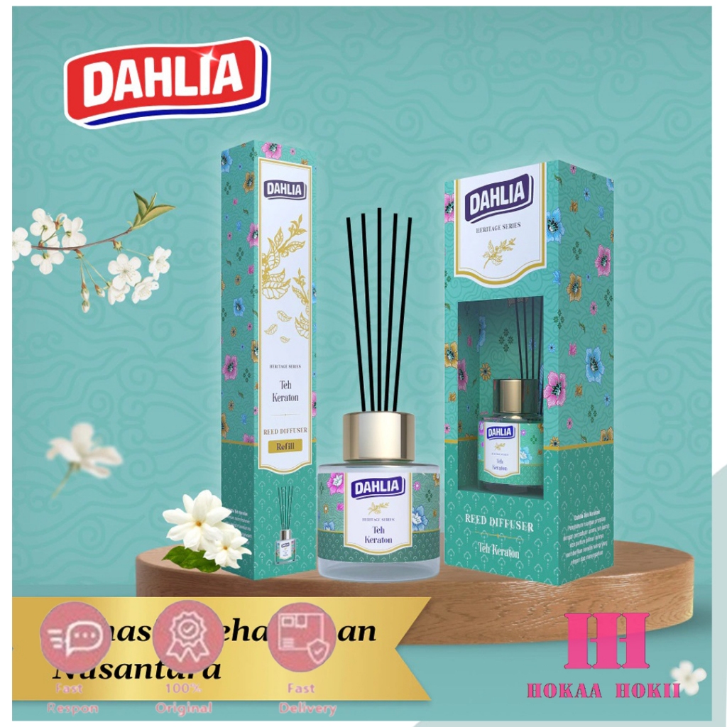 Jual Dahlia Reed Diffuser Alat | Refill Teh keraton - Cendana Padmasana ...