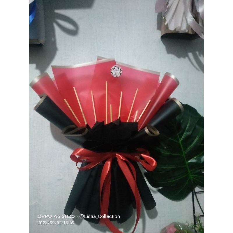 Jual buket kosongan snack / roko / foto dll untuk hari guru , bucket ...