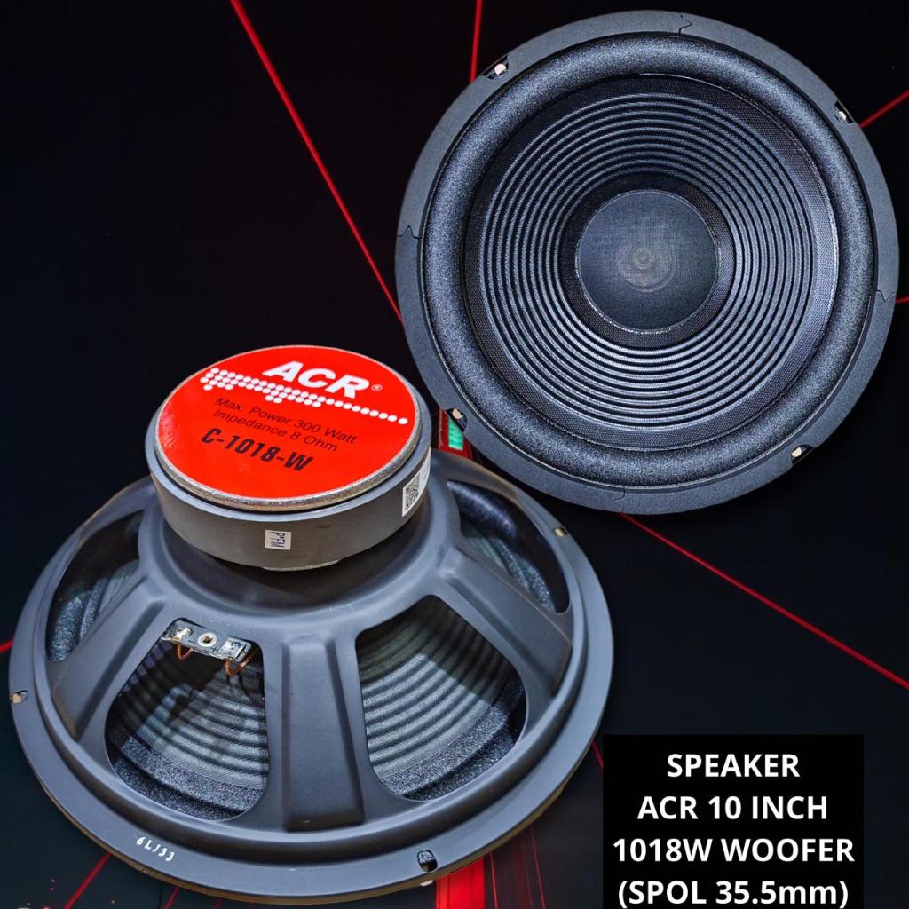 Jual Speaker ACR 10 Inch 1018W Woofer 1018 W Bass | Shopee Indonesia