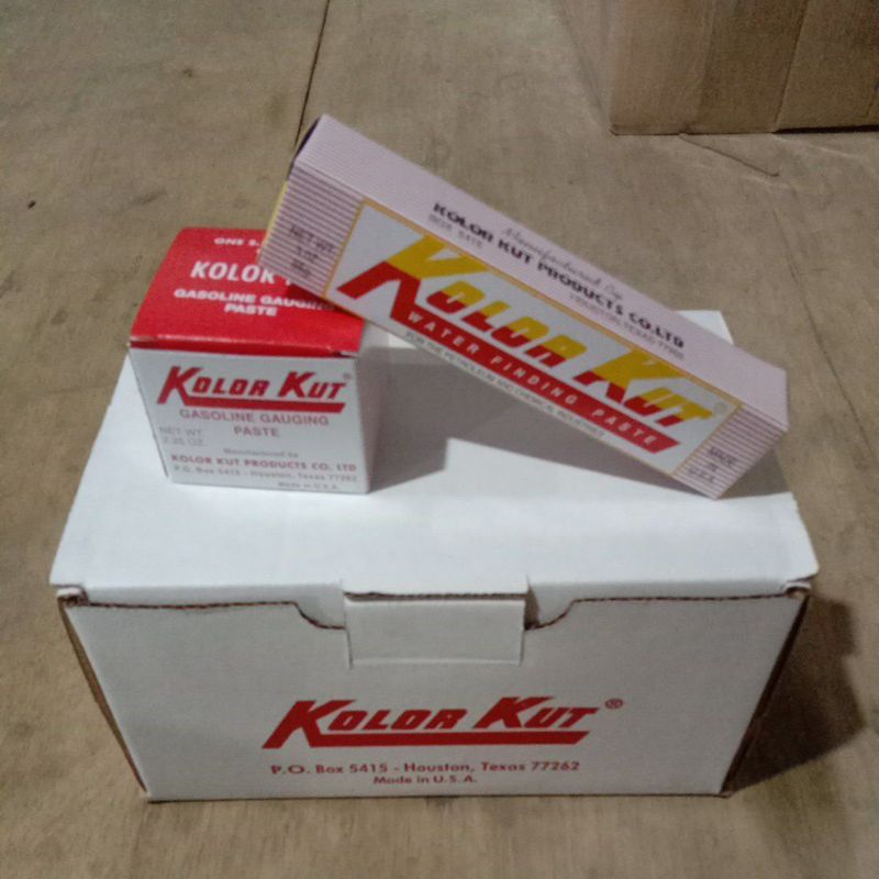 Jual PASTA AIR PASTA MINYAK KOLOR KUT UNTUK CEK KADAR AIR / MINYAK ...