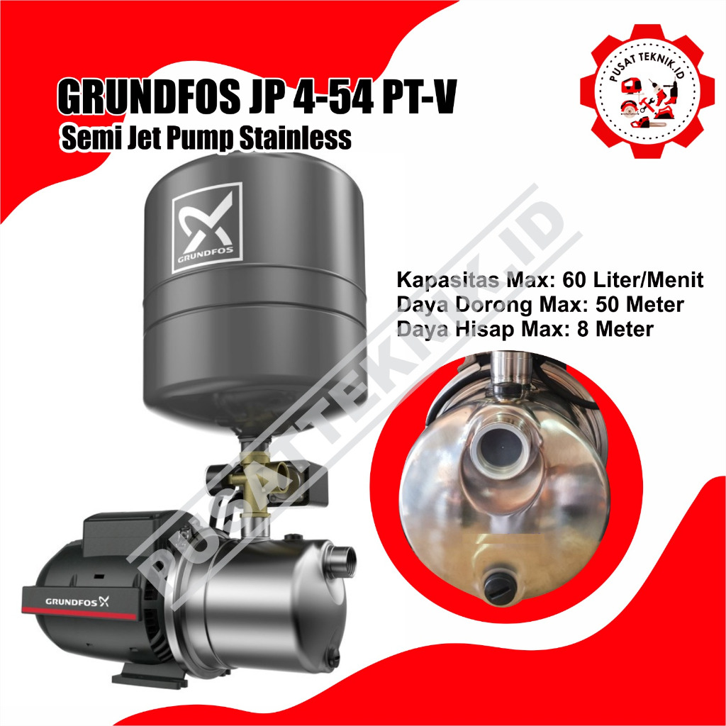 Jual POMPA GRUNDFOS JPD 4-54 GRUNDFOS BASIC JD 3 JETPUMP GRUNDFOS JET ...