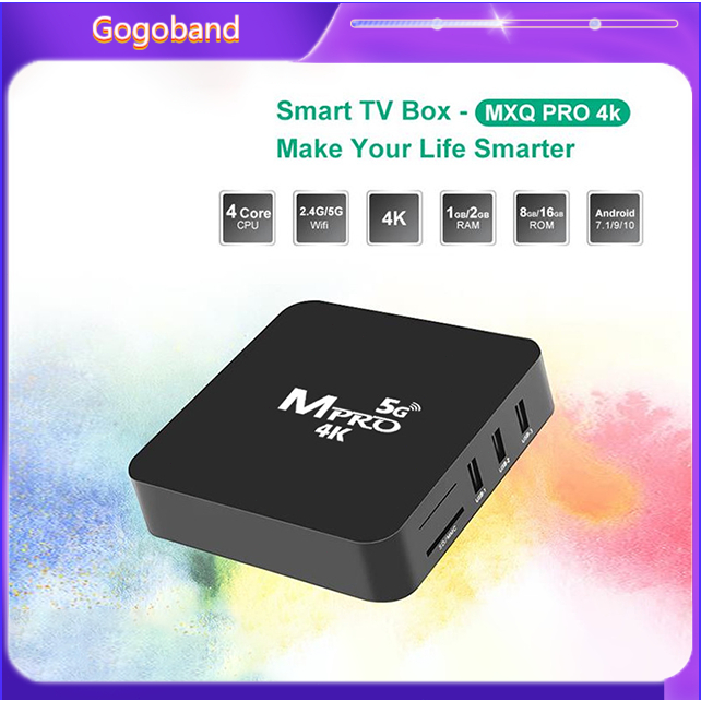 Jual Android wifi tv box 2+16G/64G / Smart TV Box MXQ-Pro 5G 4K / Ultra ...