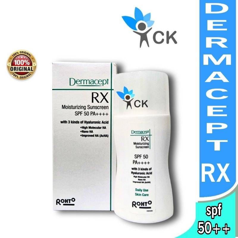 Jual DERMACEPT RX SUNSCREEN SPF 50 PA+++ - 50 GR | Shopee Indonesia