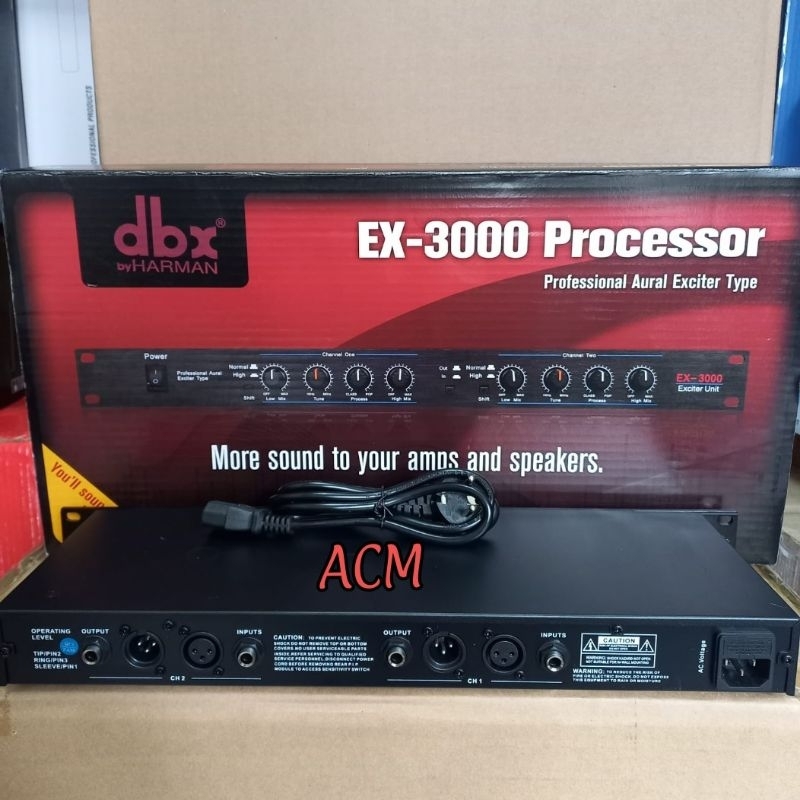Jual EXCITER UNIT DBX EX3000 PROSSESOR VOCAL EX 3000 STEREO | Shopee ...