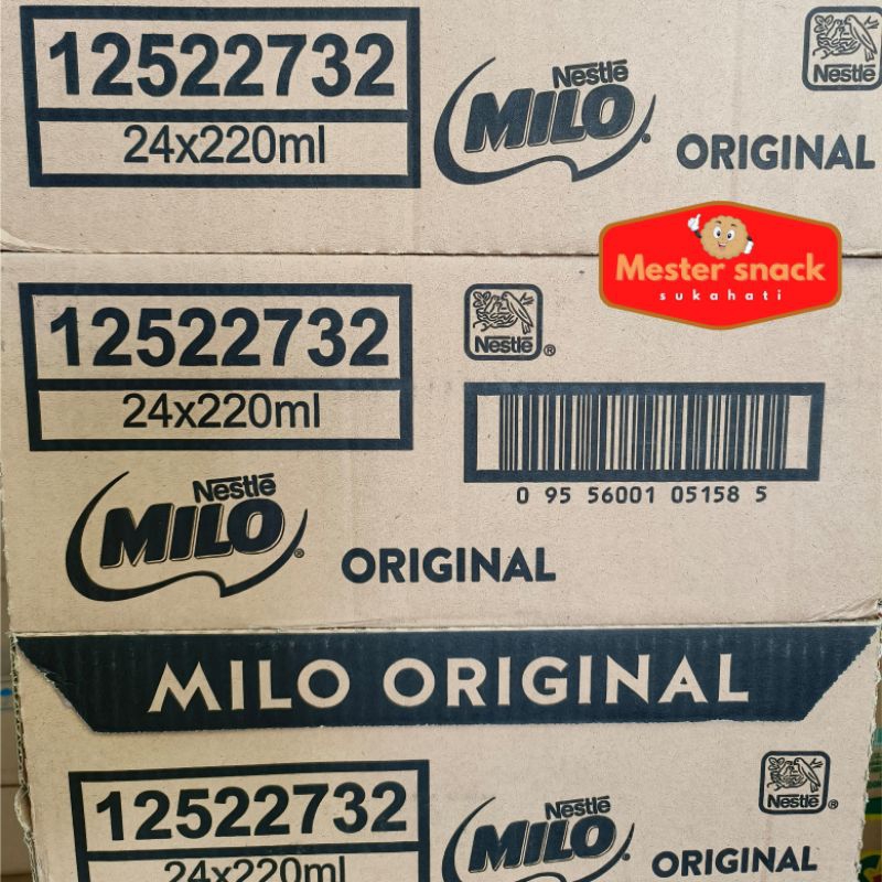 Jual Susu Milo Kaleng 220 ml (1 Dus) | Shopee Indonesia