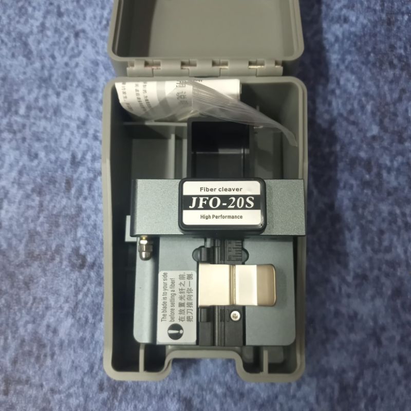 Jual Fiber Cleaver High Precision Fujitomo jfo-20s Original fiber optik ...