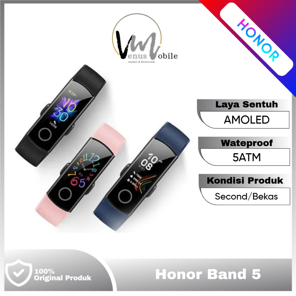 Jual Honor Band 5 Smart band Smartwatch Blood Oxygen Heart Rate sp02 ...
