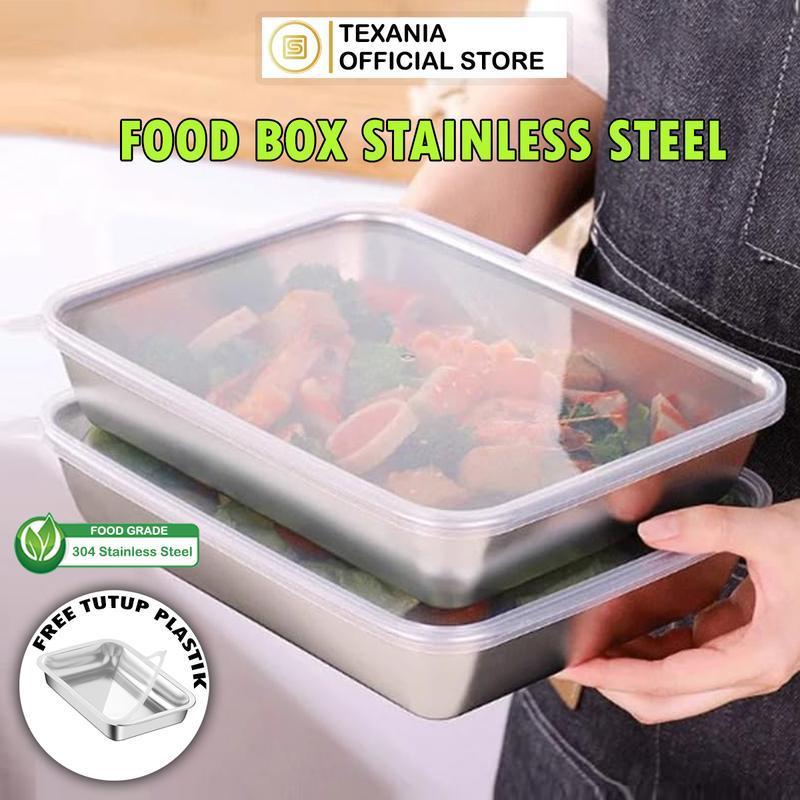 Jual FUNCOOK Tempat Wadah Makanan Kontainer Sayuran Food Box Stainless ...