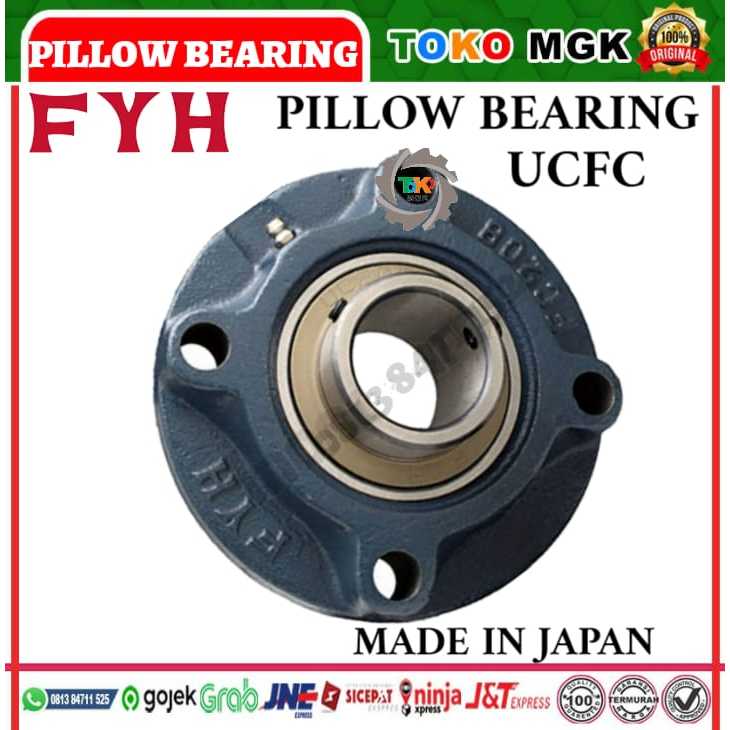 Jual UCFC 207 FYH PILLOW BLOCK BEARING MAX BORE 35mm | Shopee Indonesia