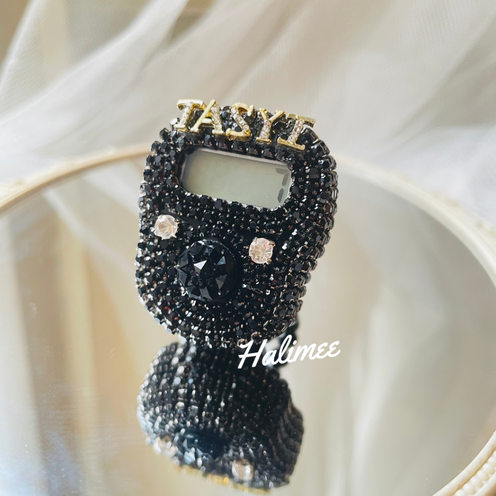 Jual Tasbih Digital Mini LED Swarovski Mutiara Custom Nama Cantik Hias ...