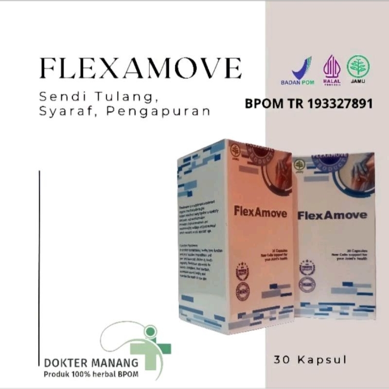 Jual FLEXAMOVE - Obat Nyeri Lutut Dan Sendi Paling Ampuh 30 Kapsul ...