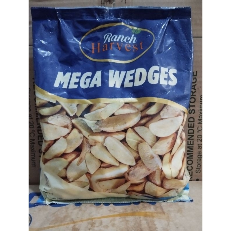 Jual KENTANG MEGA WEDGES RANCH HARVEST 1KG | Shopee Indonesia