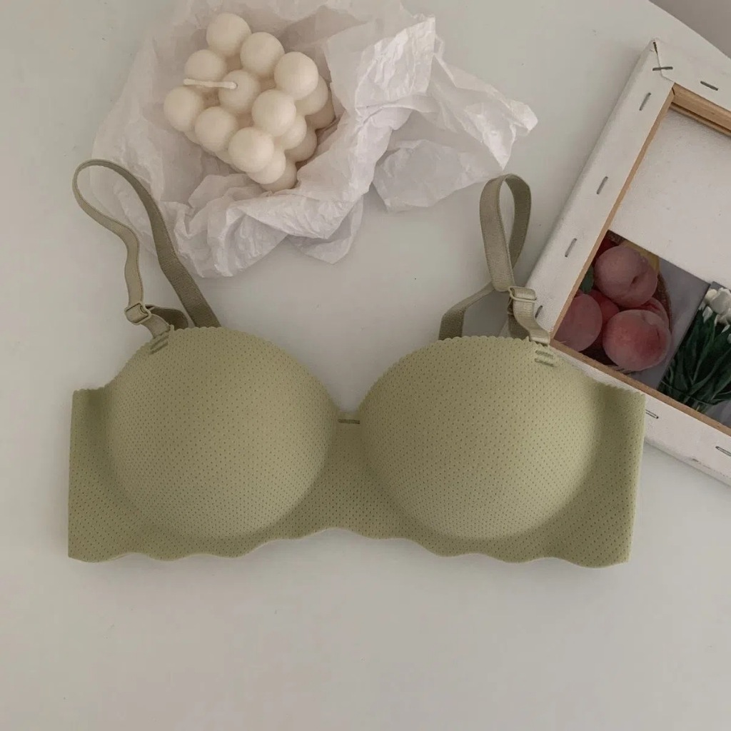 Jual Bra Wanita Model Push Up Busa Tebal Tanpa Kawat Bh Basic Tali Bisa ...