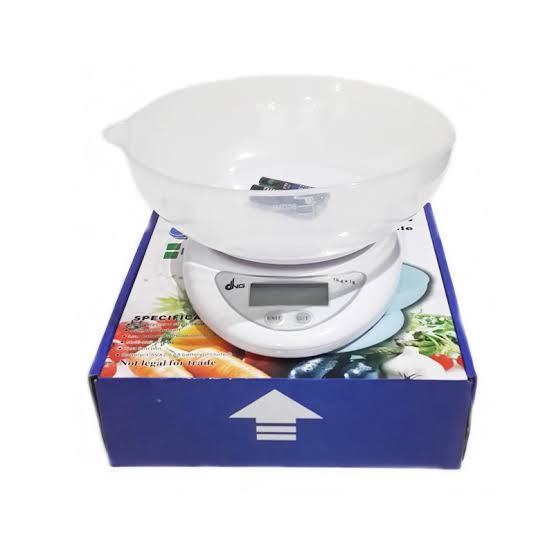 Jual TIMBANGAN DIGITAL MANGKOK / Timbangan Kue Digital Electronic 5 kg | Shopee Indonesia