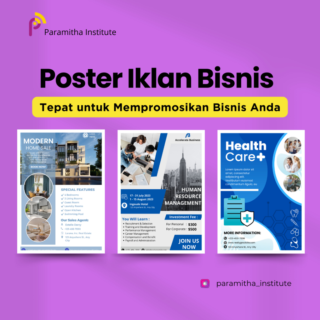 Jual Jasa Desain Poster | Flyer | Brosur Iklan/Advertisement Usaha/Jas ...