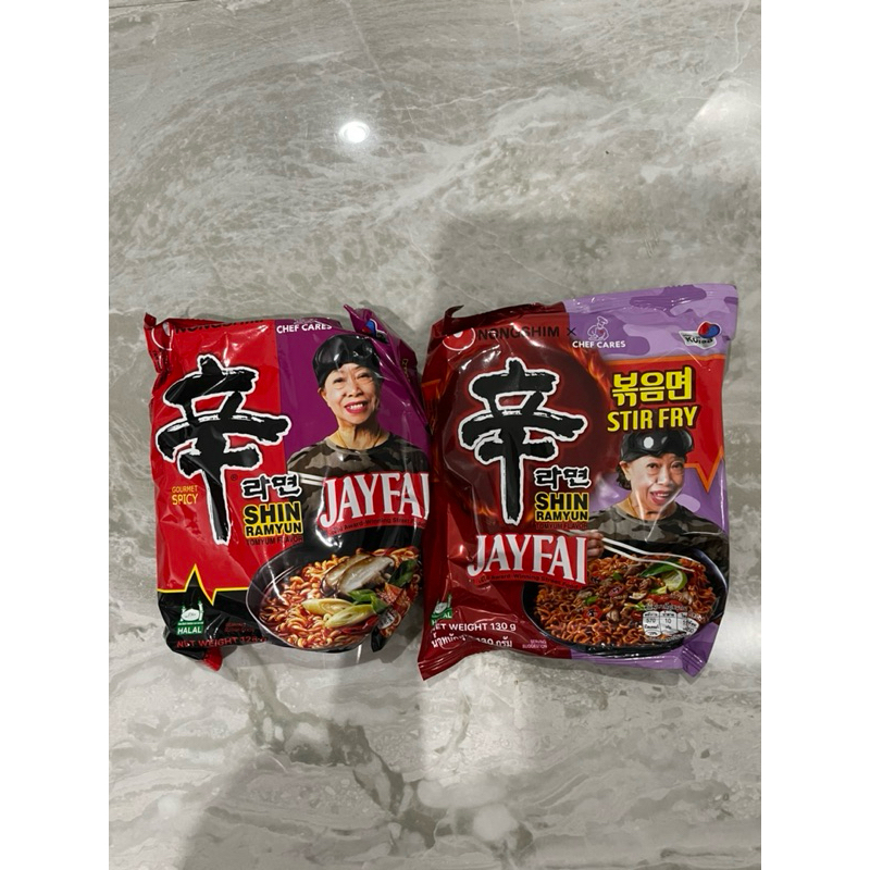 Jual Nongshim Shin Ramyun x JayFai noodle ORIGINAL | Shopee Indonesia