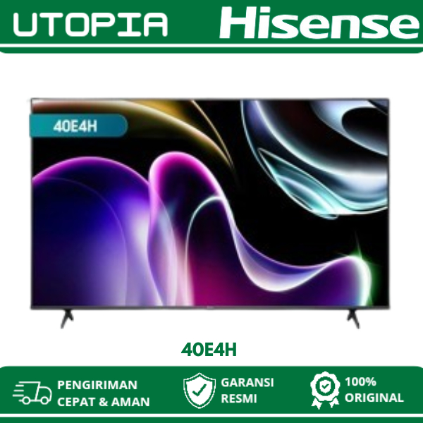 Jual HISENSE 40E4H , SMART TV HISENSE 40 INCH BAZELLESS | Shopee Indonesia