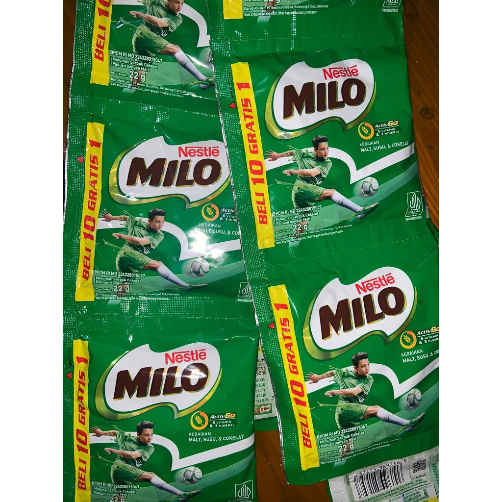 Jual Nestle Milo 22 gr 1 renceng | Shopee Indonesia