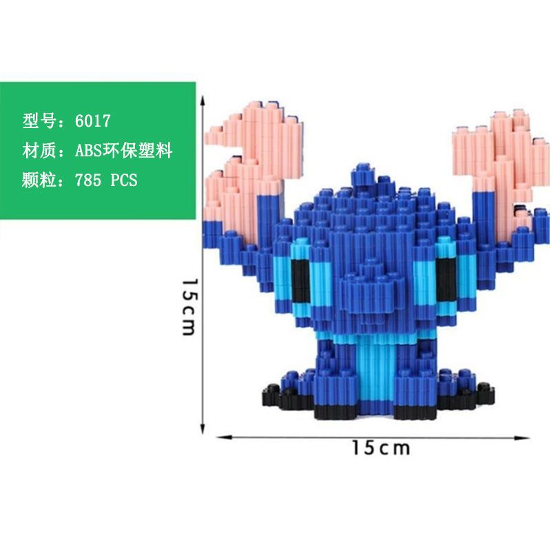 Jual Stitch and Angel Micro Block Mikro Blok Mini Blok Mainan Balok ...