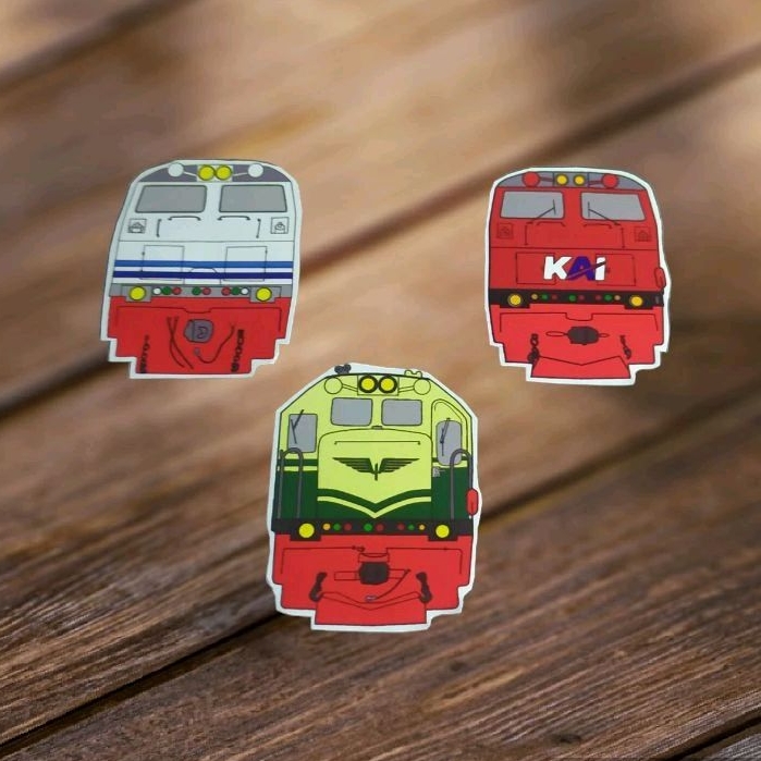 Jual STIKER LOKOMOTIF KAI, PAKET CC201 VINTAGE, CC201 RnB, CC204 | Shopee Indonesia