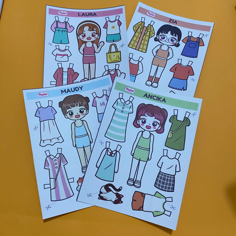 Jual Paper Doll, Bp bp an mainan anak jaman dulu | Shopee Indonesia