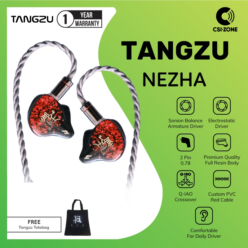 Jual Tangzu NEZHA 6BA + EST Hybrid Driver Q-IAO In Ear Monitor Earphone ...