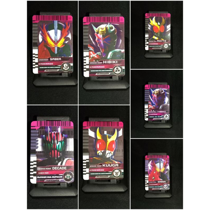 Jual RIDE CARD KAMEN RIDER DECADE - KARTU KAMEN RIDER DECADE | Shopee ...