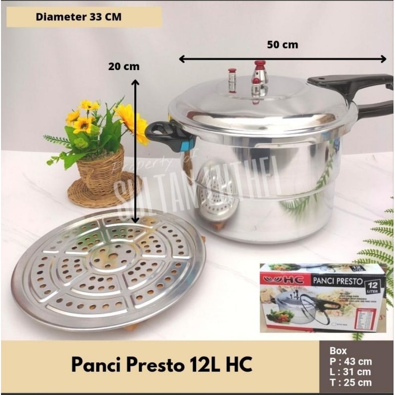 Jual Panci Presto 12L HC | Shopee Indonesia