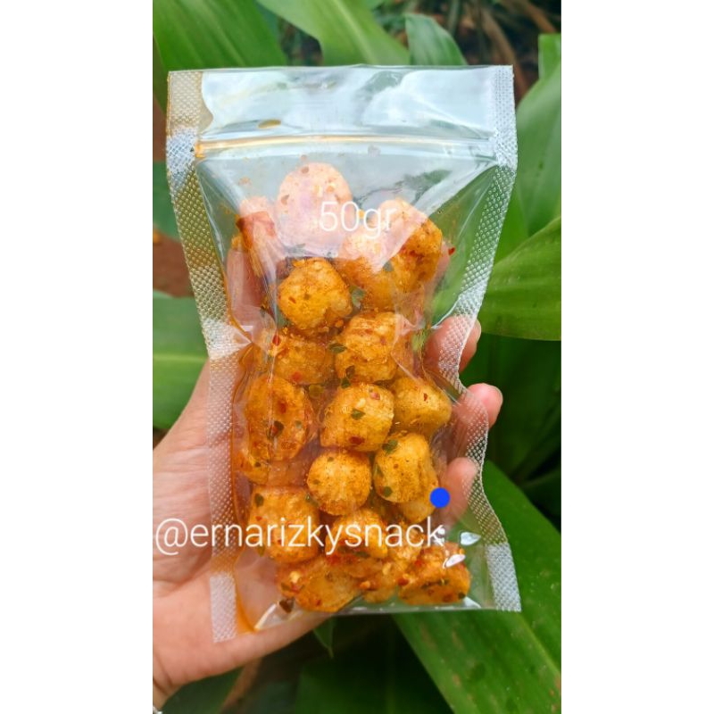 Jual CIMOL CRISPY PEDAS DAUN JRUK 50gr | Shopee Indonesia